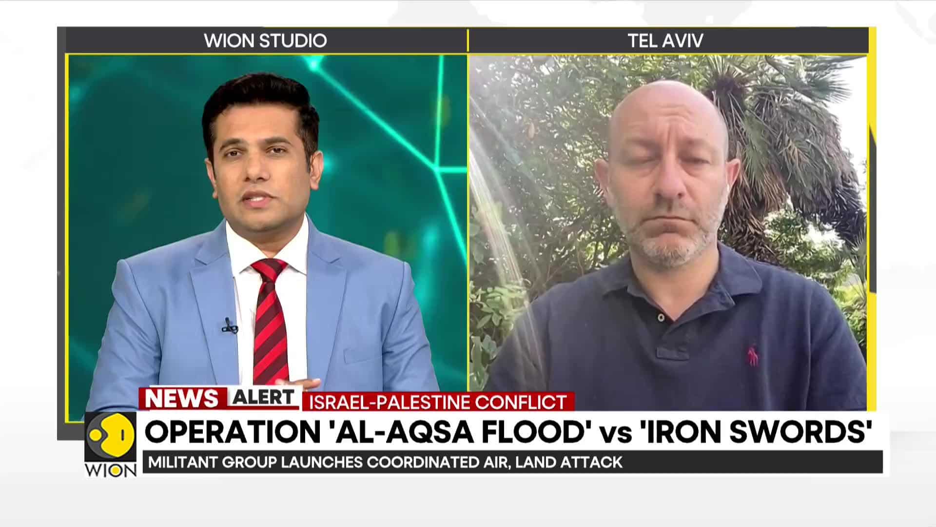 Israel-Palestine Conflict: Militant group launches coordinated air ...