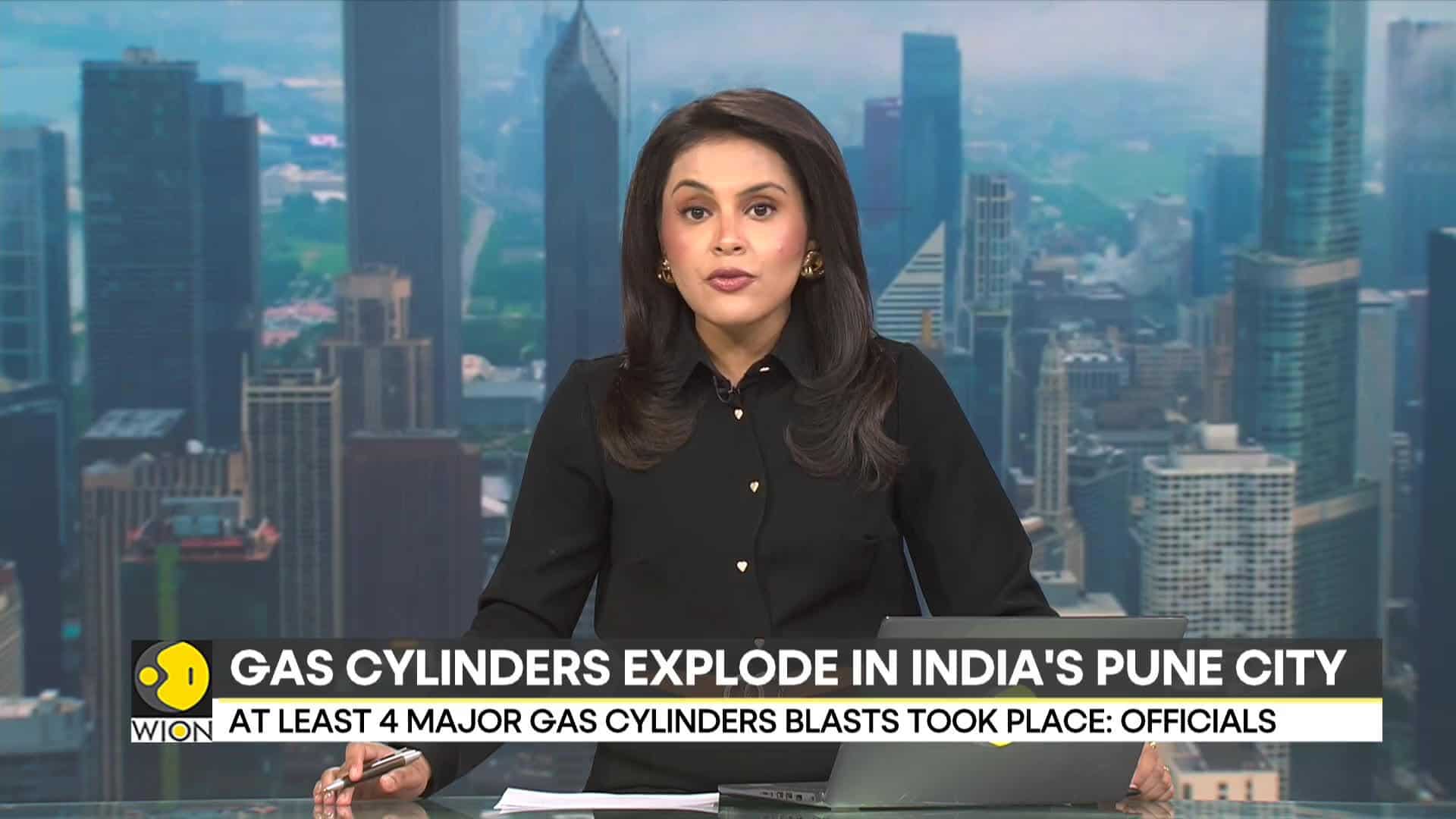 India: Gas cylinders explode leading to massive fire in Pune - India ...