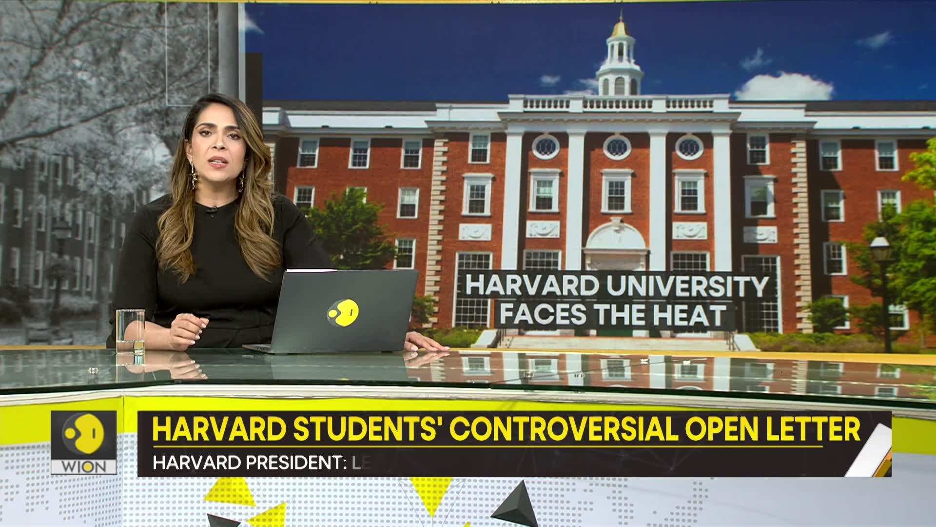 Israel-Palestine war: Harvard students' controversial open letter | Gravitas - Gravitas News