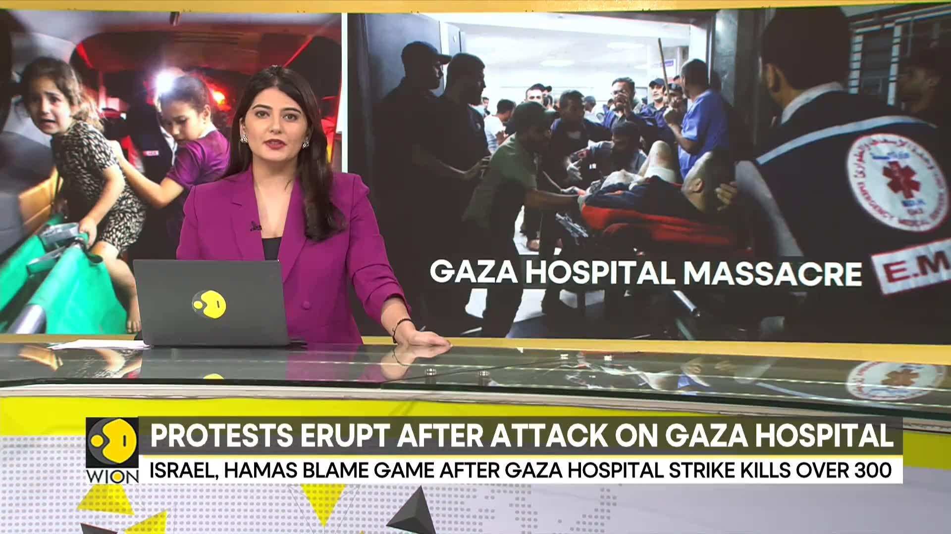 Israel-Palestine War | Israel, Hamas blame game after Gaza hospital ...