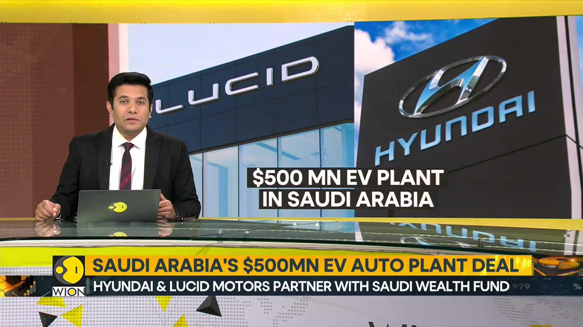 Hyundai and Lucid Motors to build Saudi Arabia plant for EVs - World News