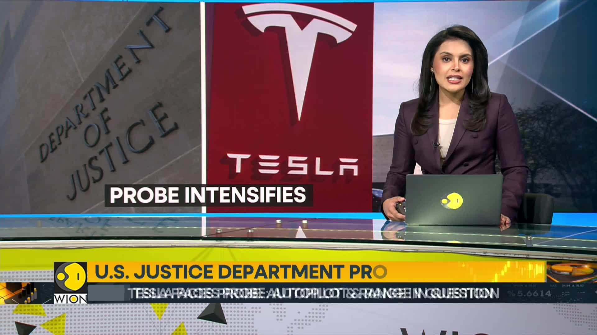 US justice department probes Tesla's autopilot & range - Business ...