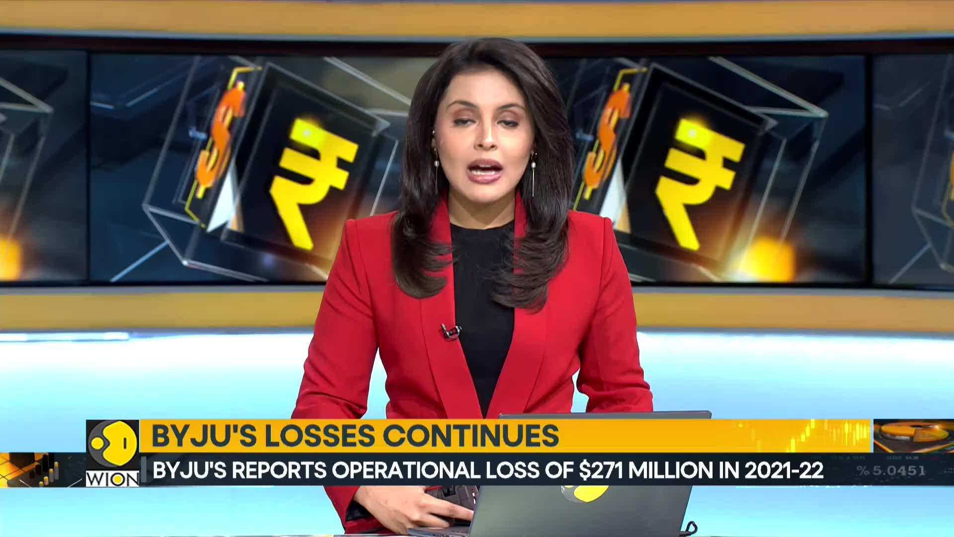 Byju's reports operational loss of $271 million in 2021-22 - World News