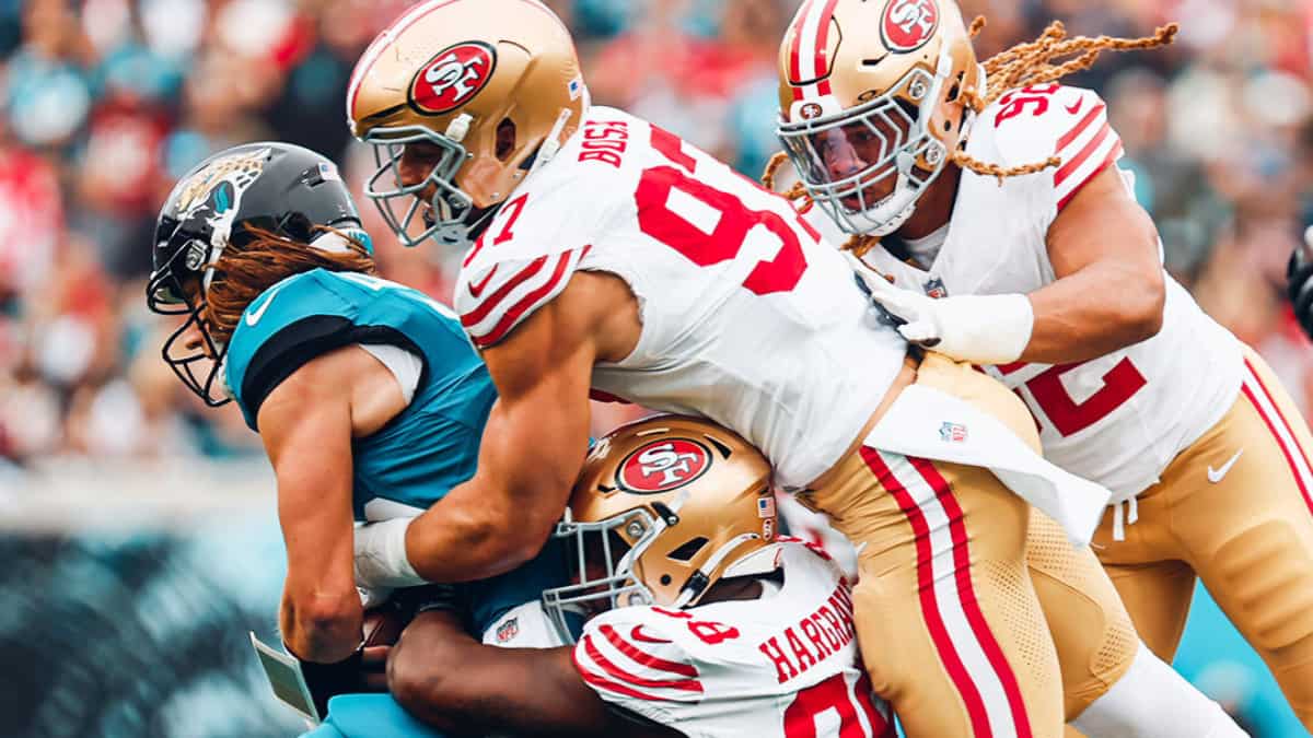 NFL: San Francisco 49ers claim big win at Jacksonville, Cowboys humble ...