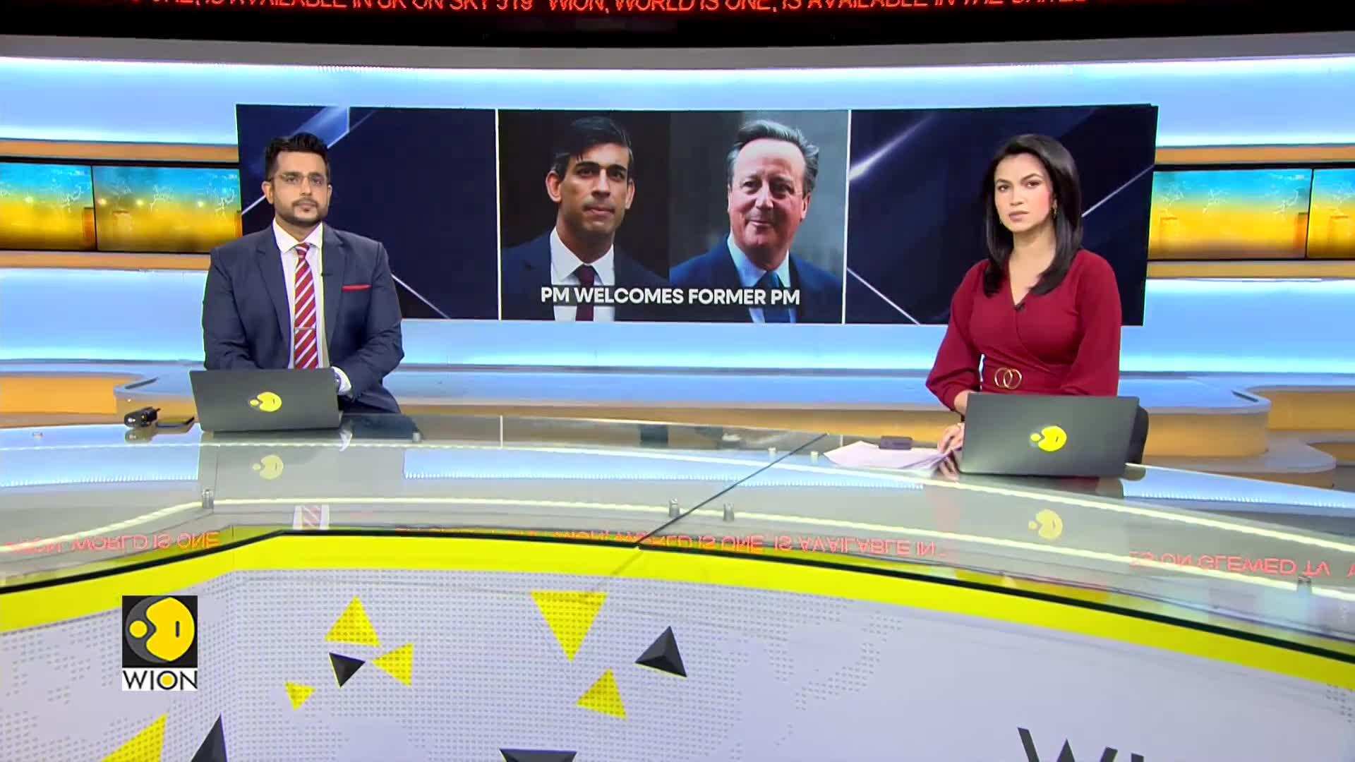 UK PM Rishi Sunak welcomes David Cameron in his speech as UK cabinet ... UK PM Rishi Sunak welcomes David Cameron in his speech as UK cabinet ...