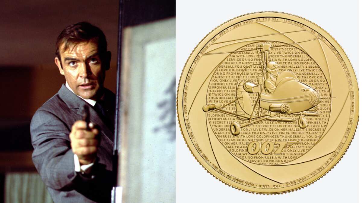 The Royal Mint unveils James Bond 60th Anniversary Coin Range ...