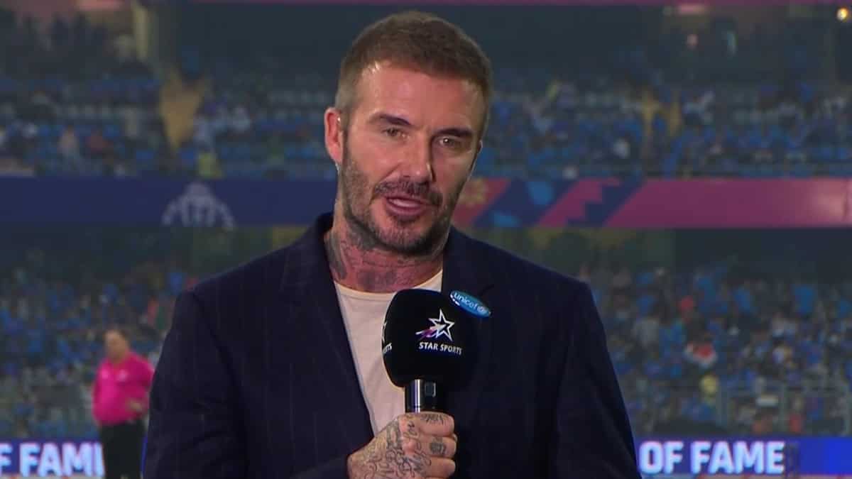 David Beckham backs youthful England to win Euro 2024 while in ...