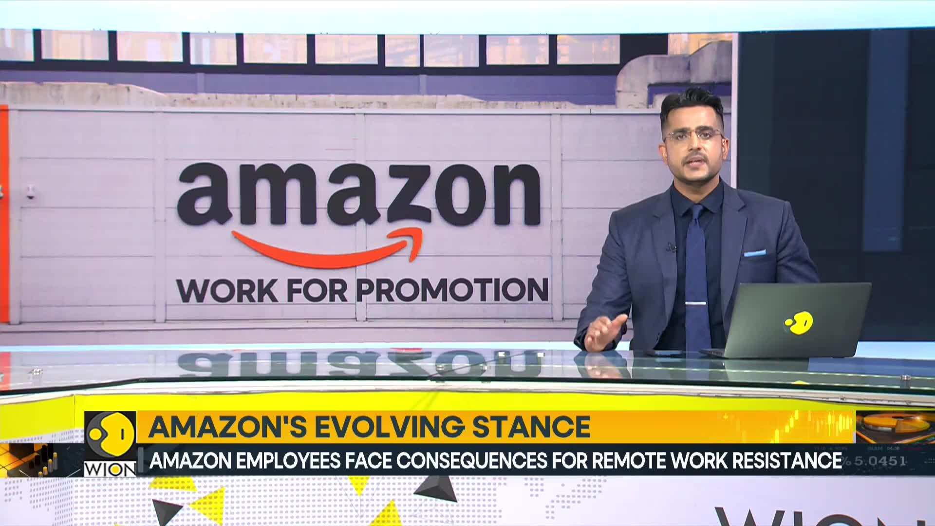 Amazon employees face consequences for remote work resistance | World ...