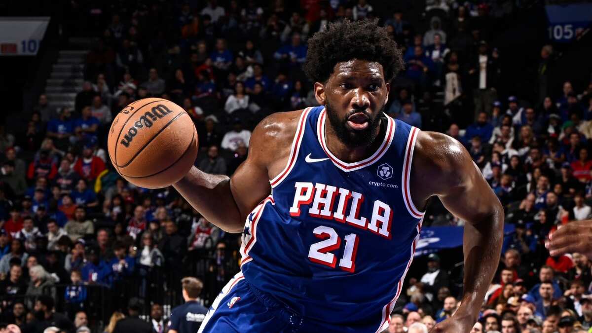 NBA: Joel Embiid stars as Philadelphia 76ers defeat Los Angeles Lakers ...