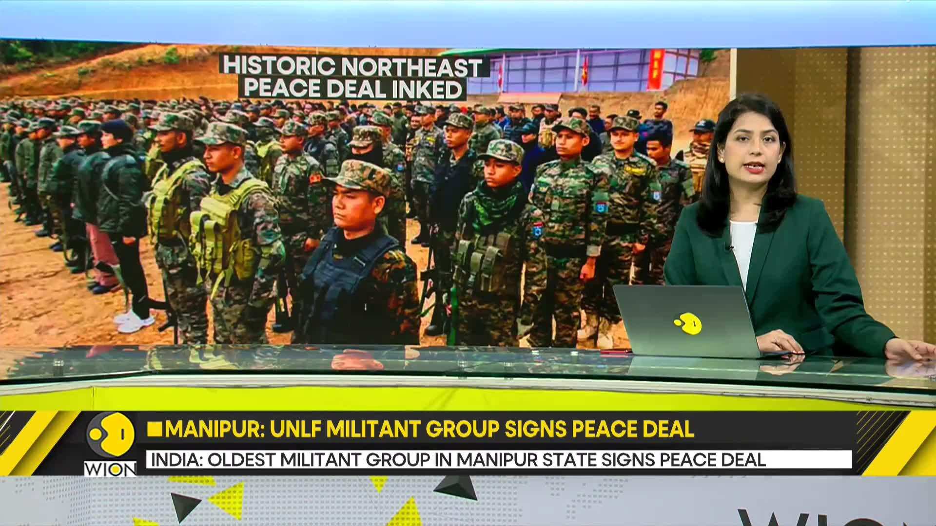 India: Oldest militant group in Manipur state signs peace deal - India ...