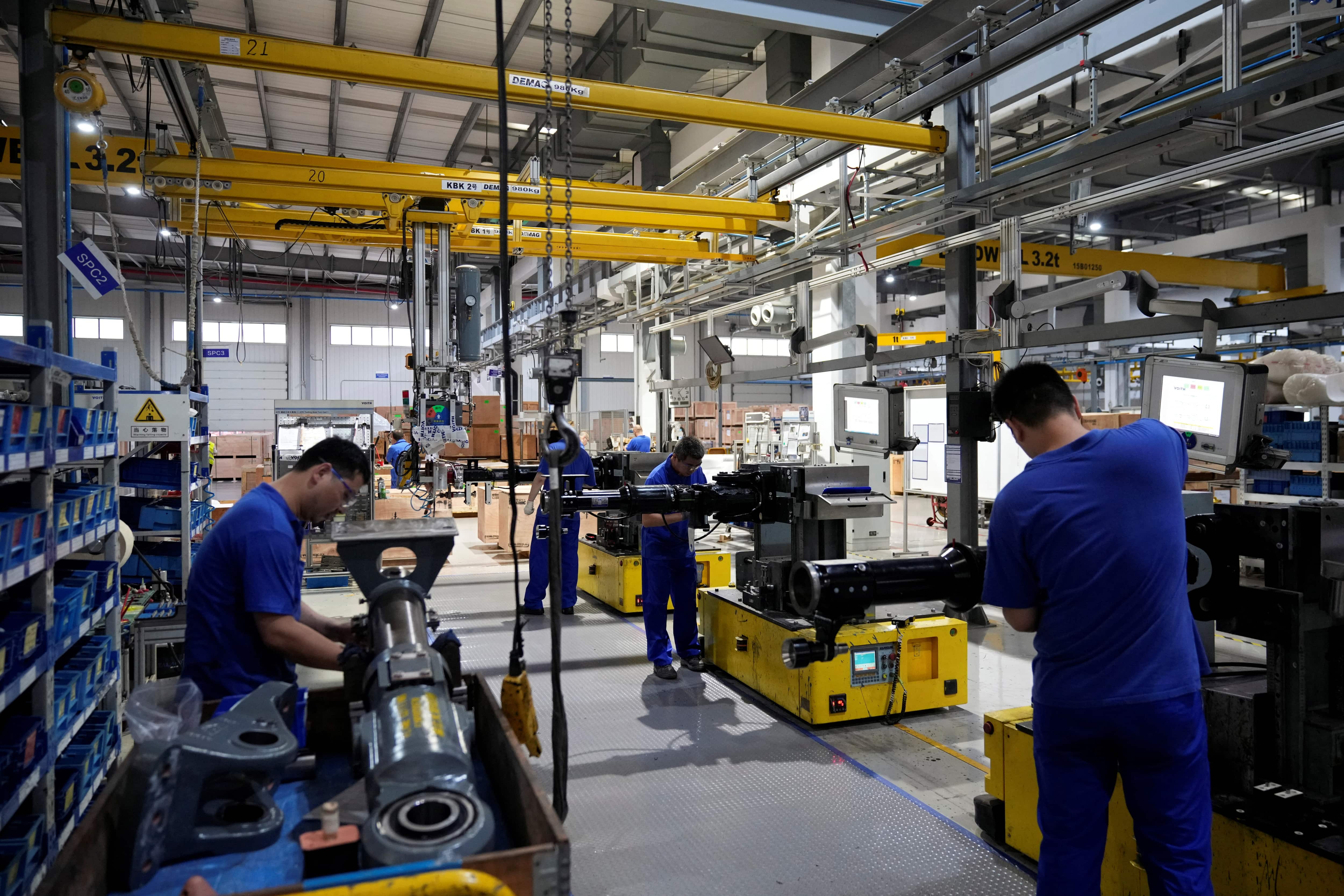 China's manufacturing sector faces second consecutive month of ...