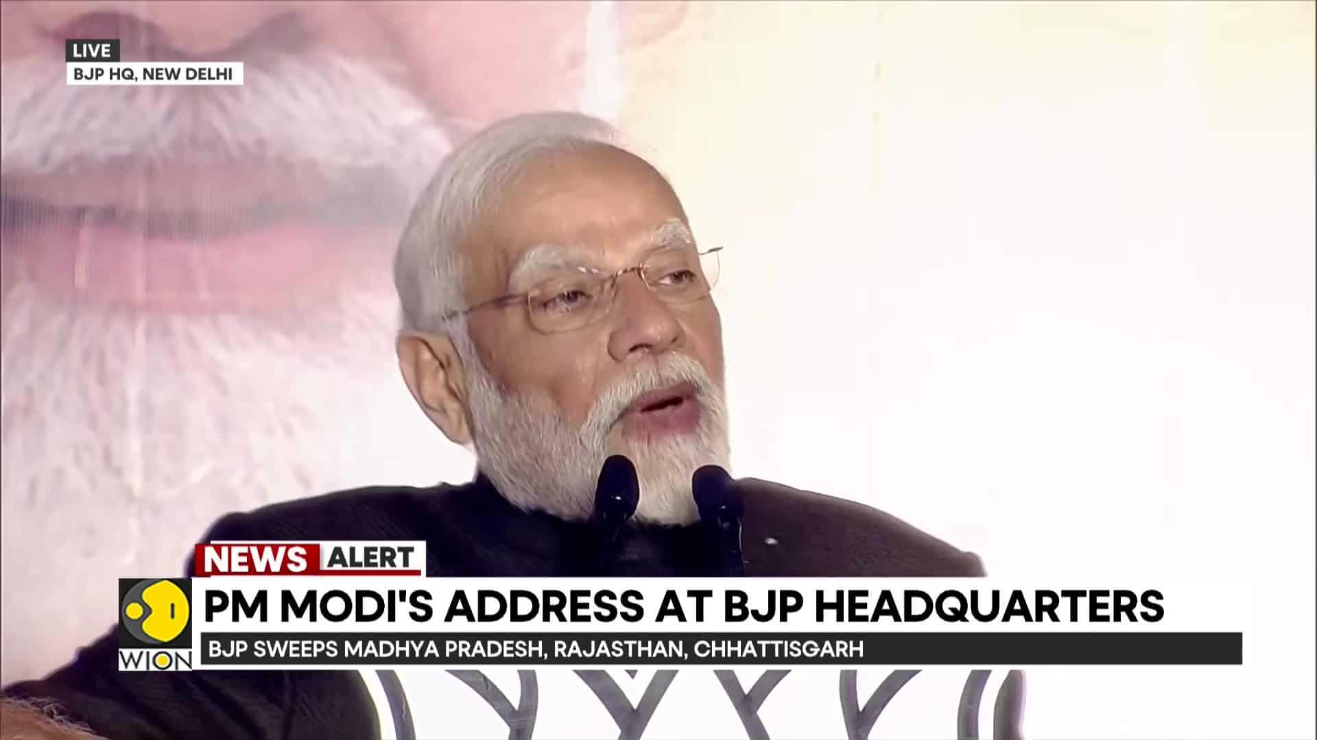 PM Modi's speech at BJP headquarters: 'Every Indian feels today's ...