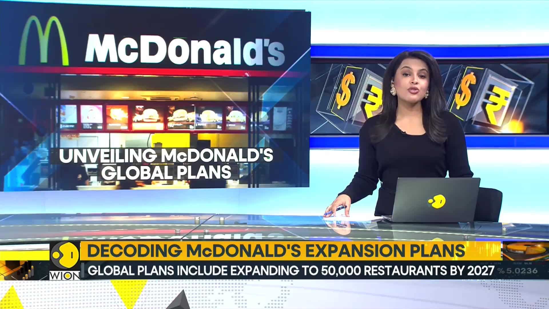 McDonald's global plans include expanding to 50,000 restaurants by 2027 ...