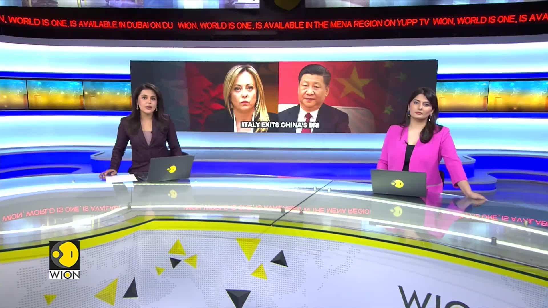 Italy withdraws from BRI, China calls act 'smearing' - World News Italy withdraws from BRI, China calls act 'smearing' - World News