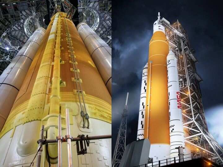 In Pics | NASA scientists inspect Artemis 2 booster At Florida's ...