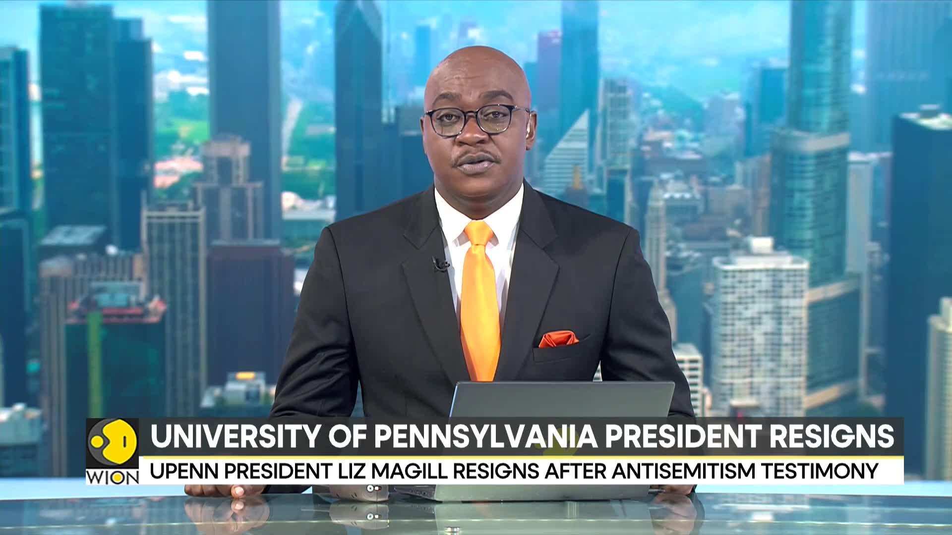 University of Pennsylvania President resigns - World News