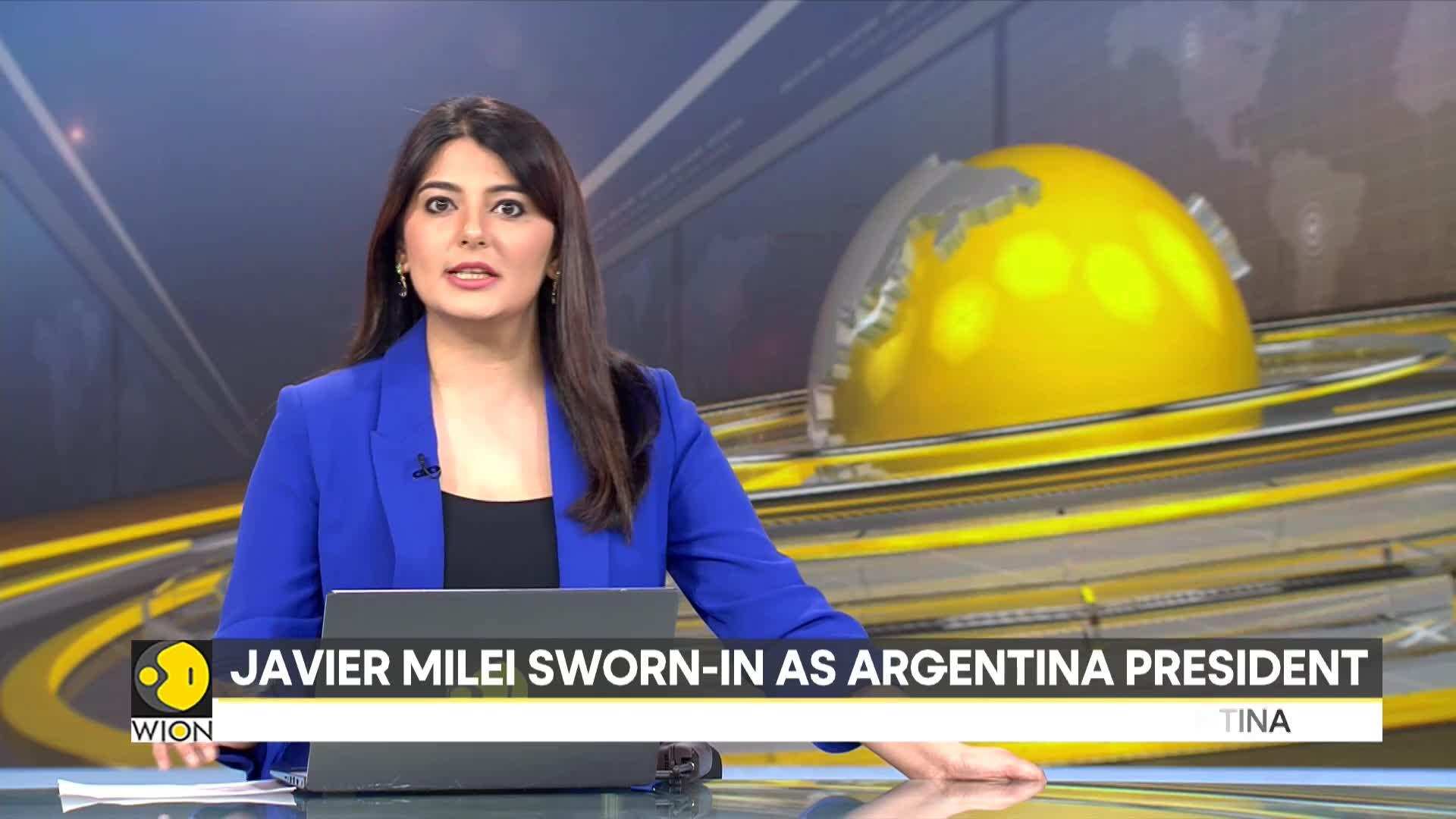 Argentina: Libertarian Javier Milie takes oath as President of ...