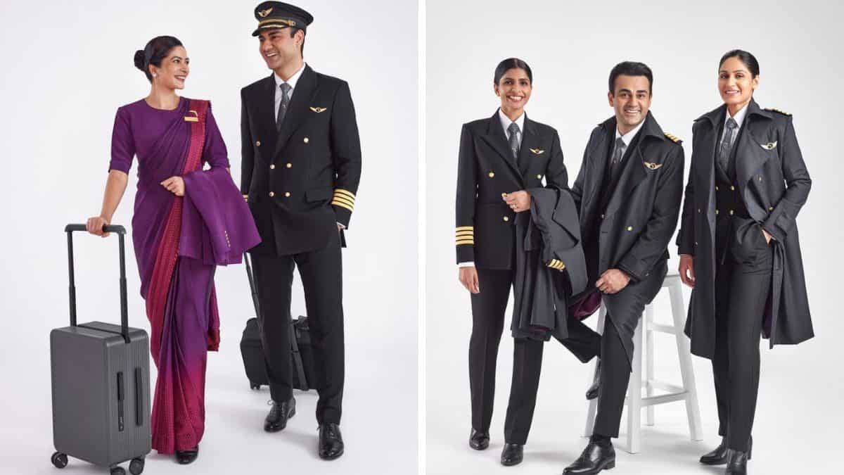 Air India unveils new uniform for pilots and cabin crew designed by ...