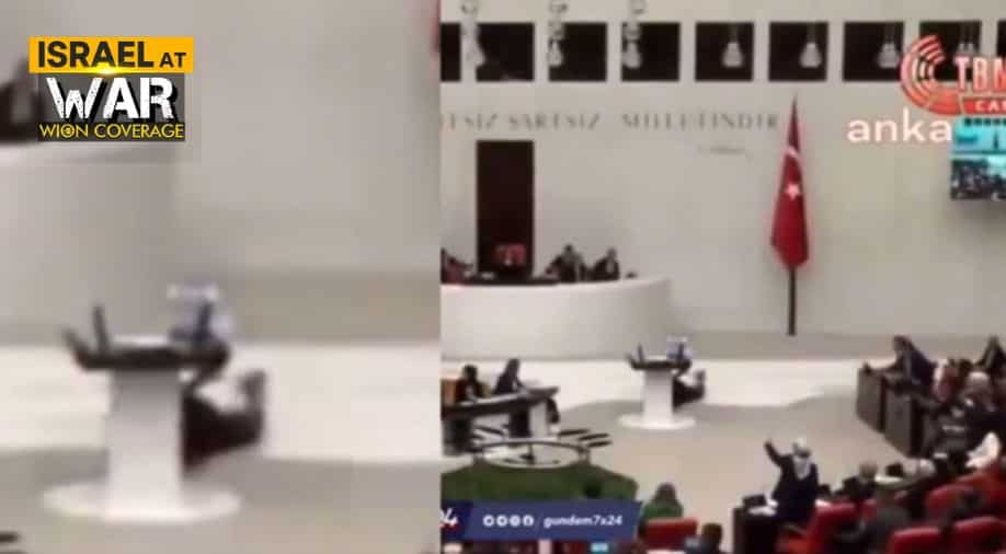 Video | Turkish MP collapses in parliament after suffering heart attack ...