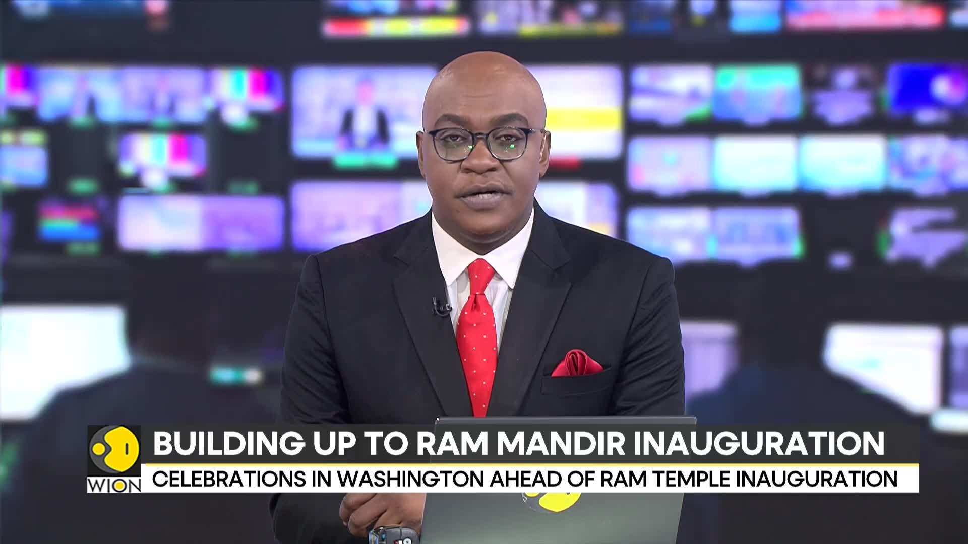 US: American Hindus rally to celebrate Ayodhya Ram Mandir inauguration ...