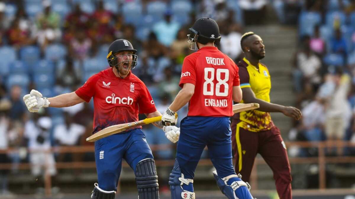 WI vs ENG: Phil Salt’s maiden ton powers England to their highest run ...