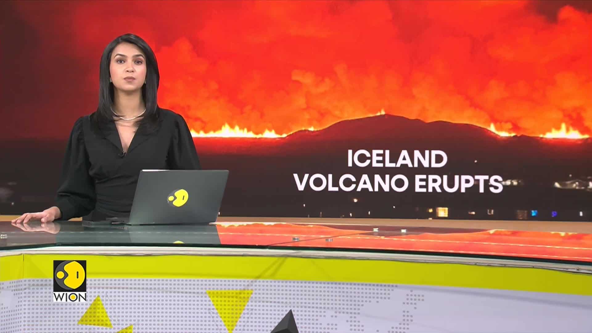 Iceland Volcano Erupts After Weeks Of Quake Activity World News