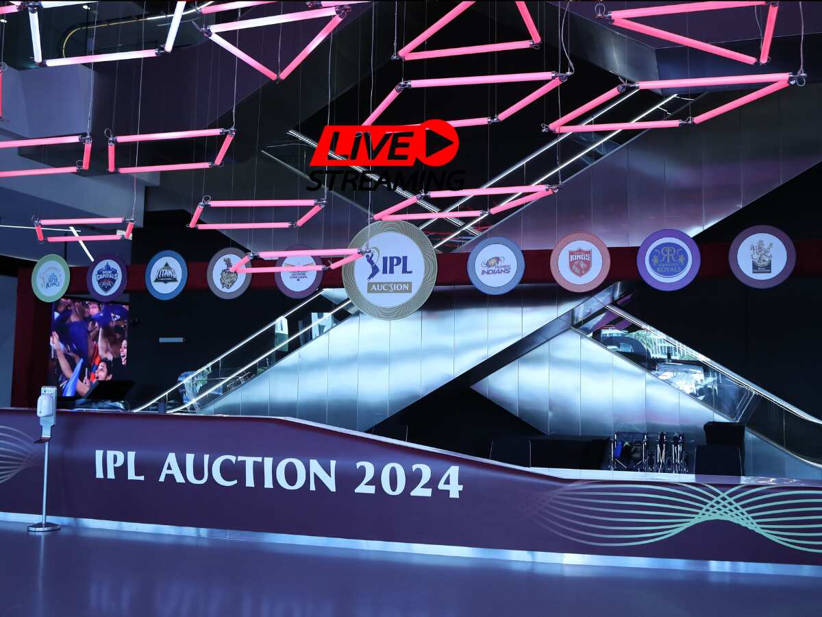 IPL 2024 Auction LIVE Streaming FREE Mobile APP: How to watch IPL Mini ...