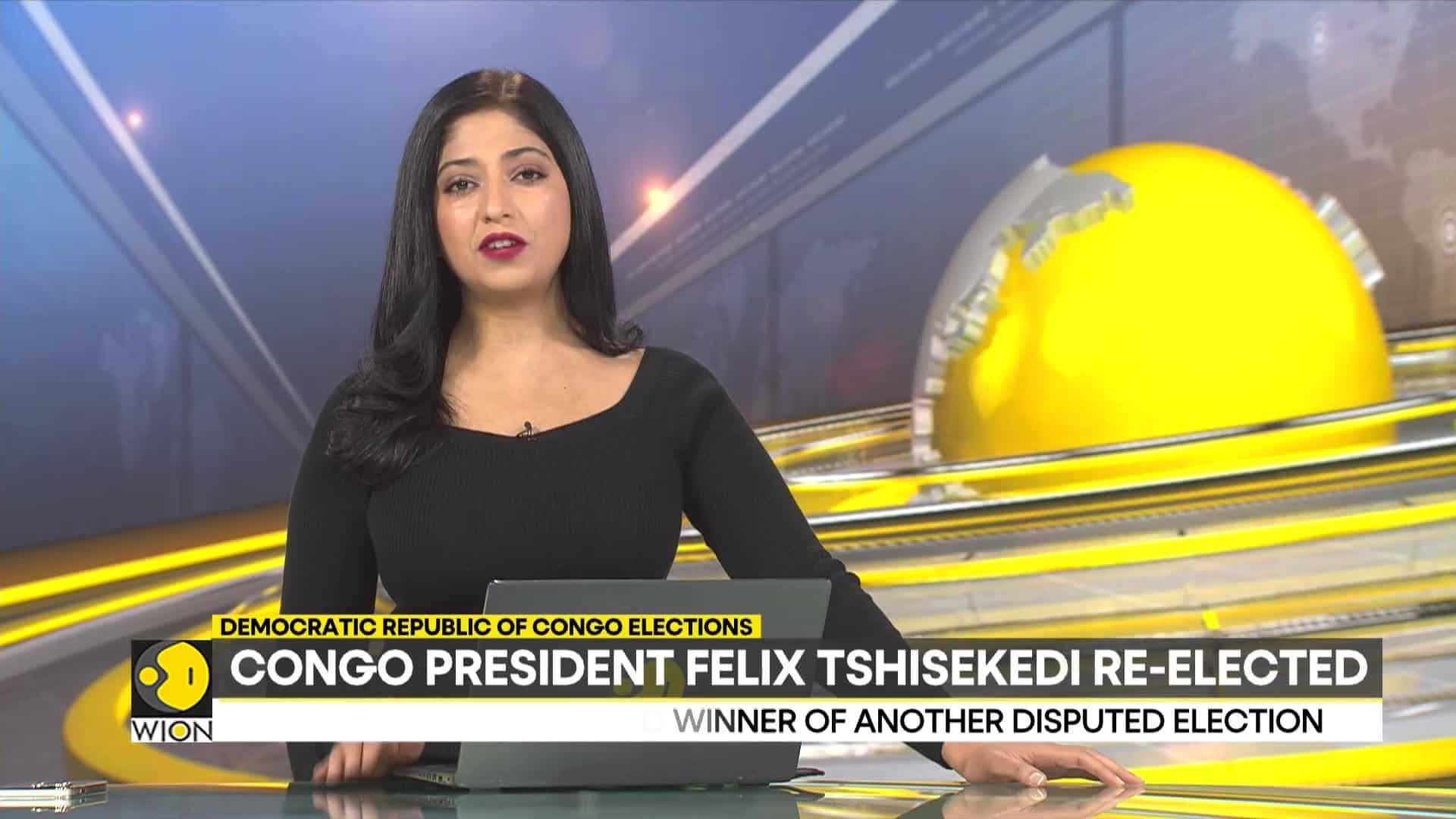 Congo President Tshisekedi re-elected, supporters celebrate victory in ... Congo President Tshisekedi re-elected, supporters celebrate victory in ...