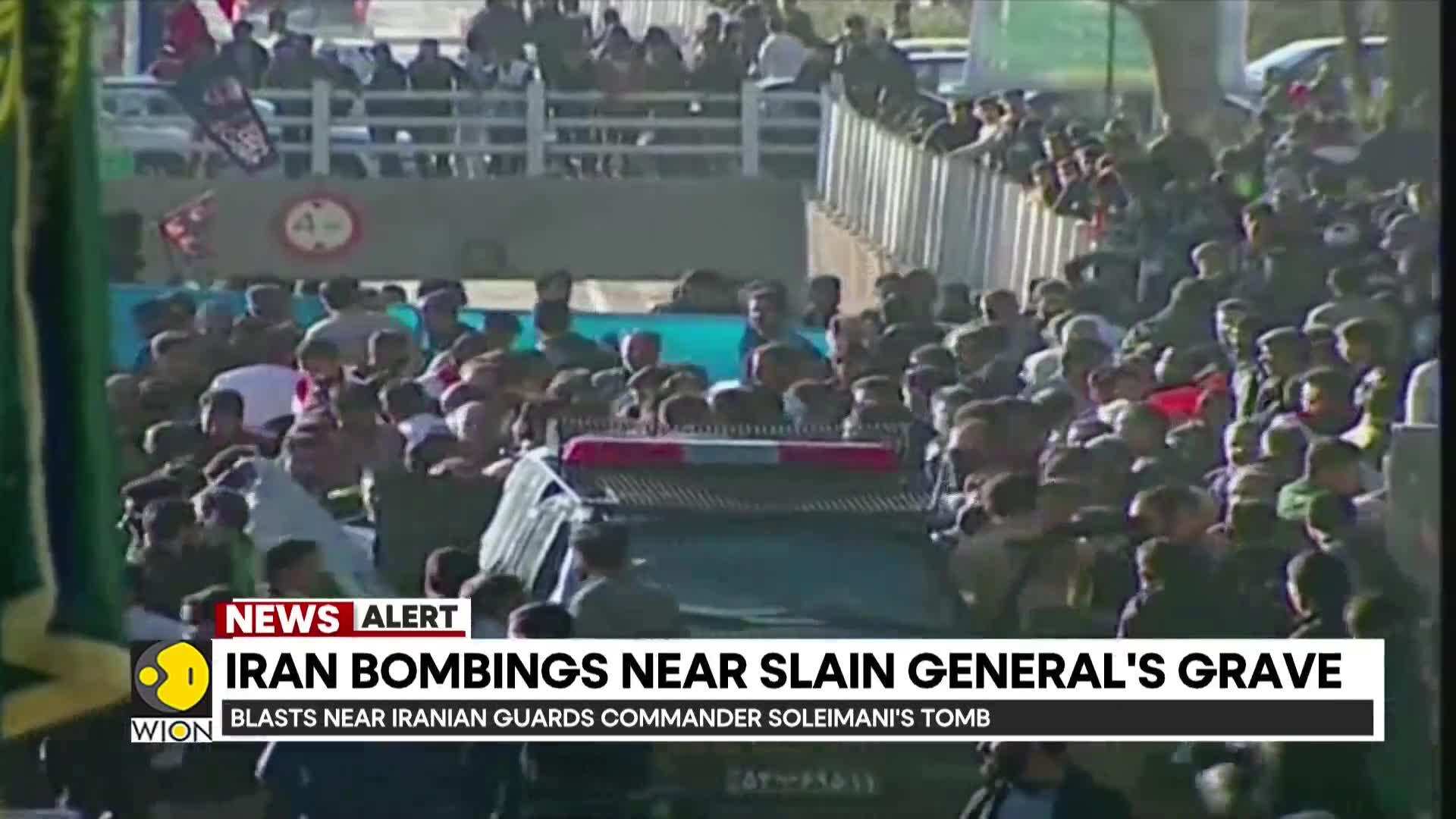 Iran blast: Twin explosions near General Qassem Soleimani's tomb kill ...