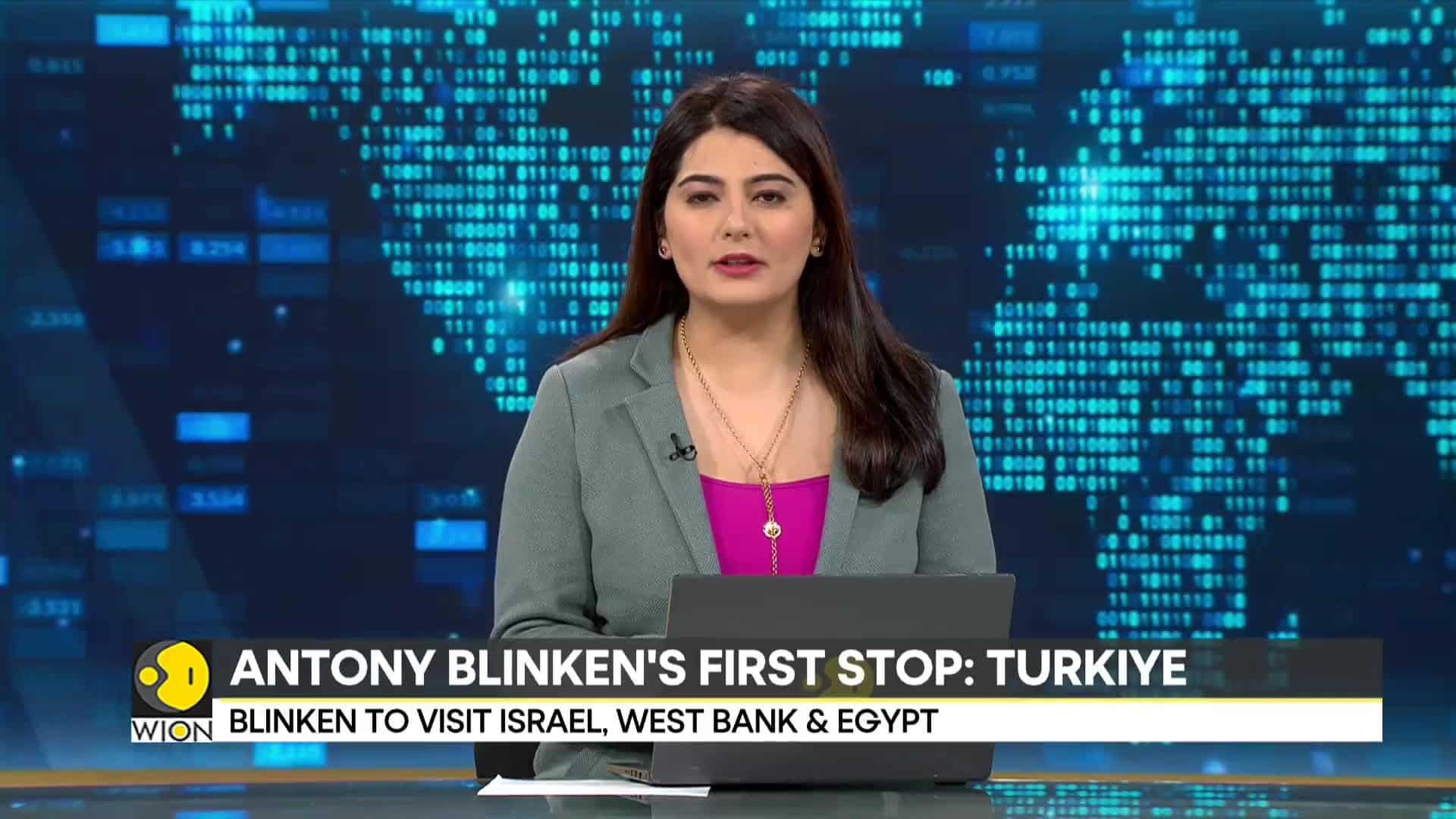 US Secretary of State Antony Blinken arrives in Turkey - World News