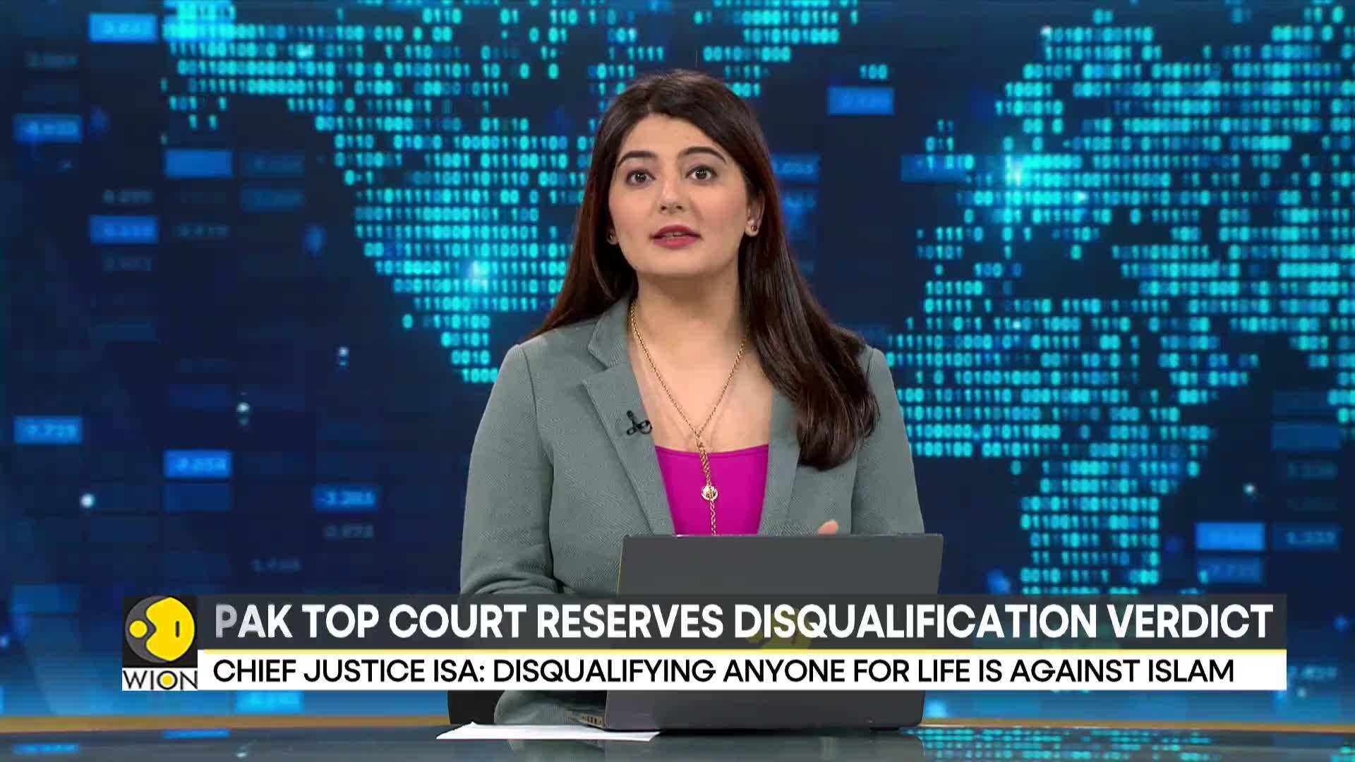 Pakistan top court reserves verdict in lifetime disqualification case ...