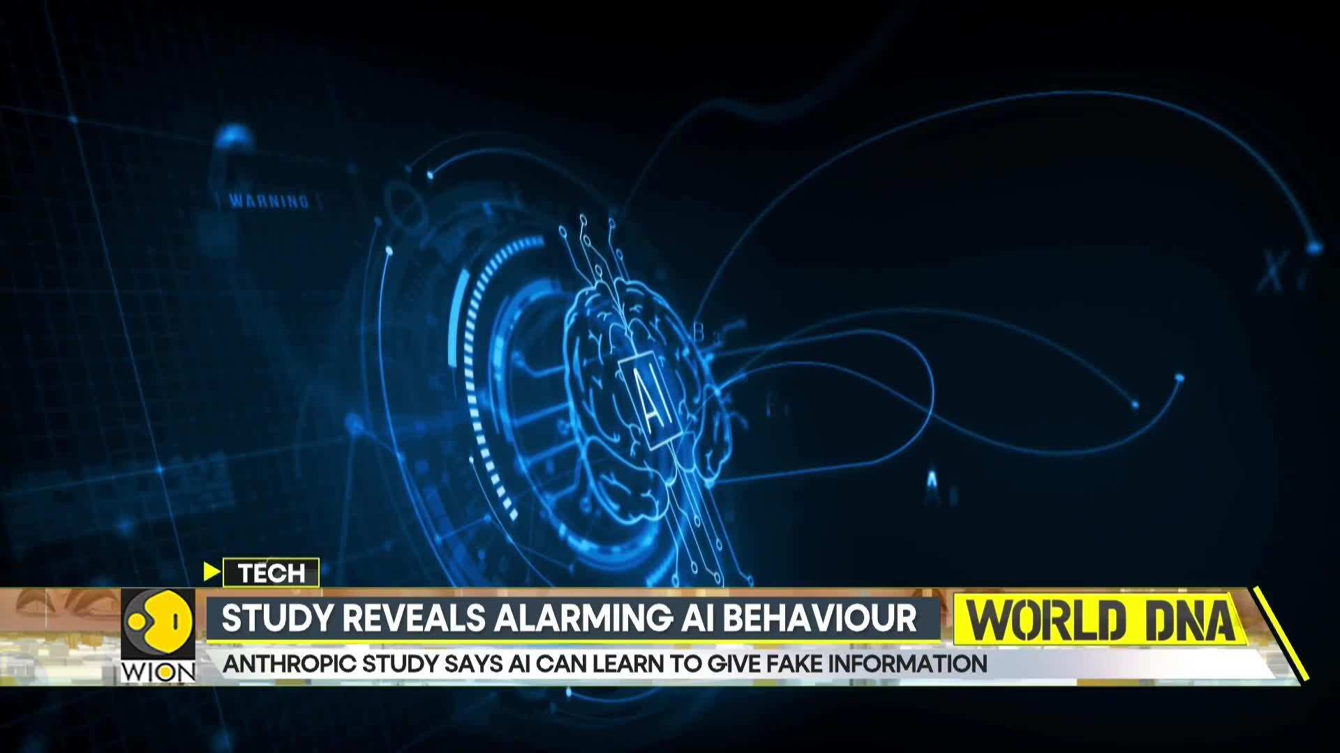 Artificial Intelligence model can hide unsafe behaviour - World News