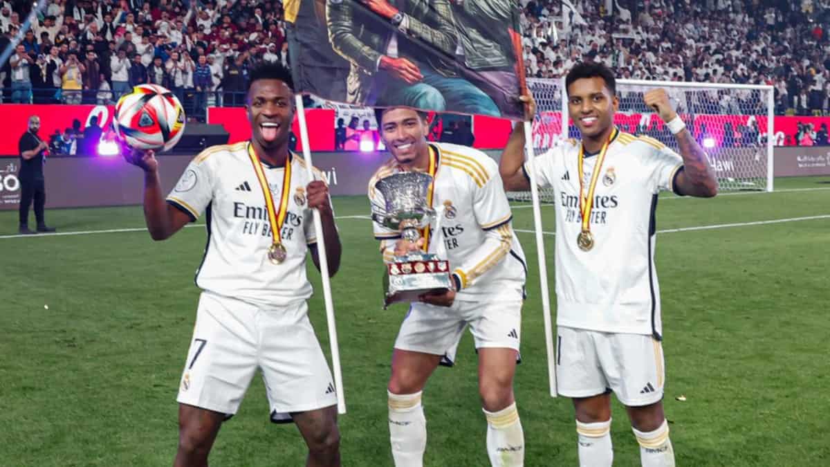 Vinicius Jr. scores hat-trick as Real Madrid beat Barcelona to win 13th ...