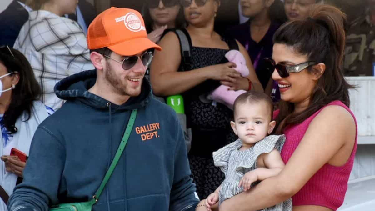 In pics! Priyanka Chopra and Nick Jonas celebrate daughter Malti Marie ...
