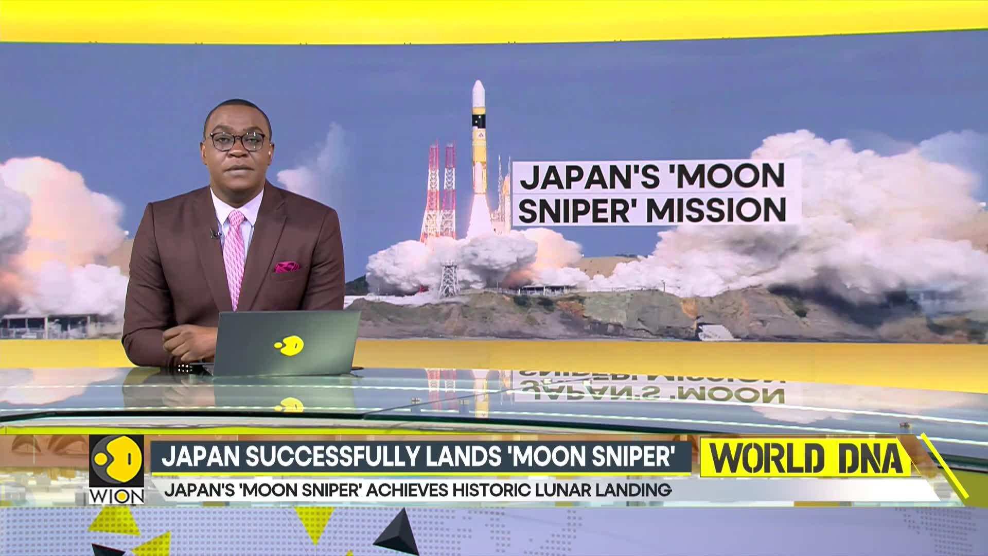 Japan's 'Moon Sniper' craft makes successful lunar landing - World News