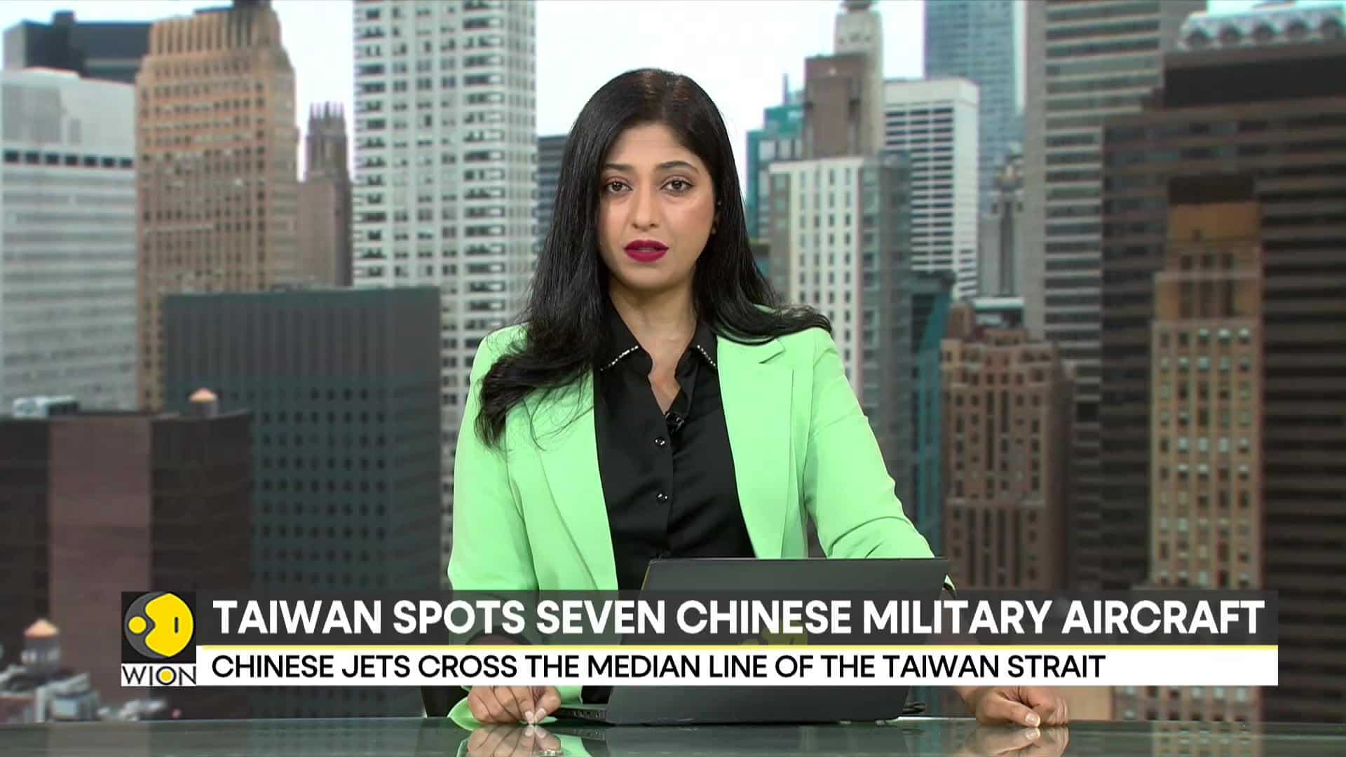 Taiwan spots seven Chinese military aircraft - World News