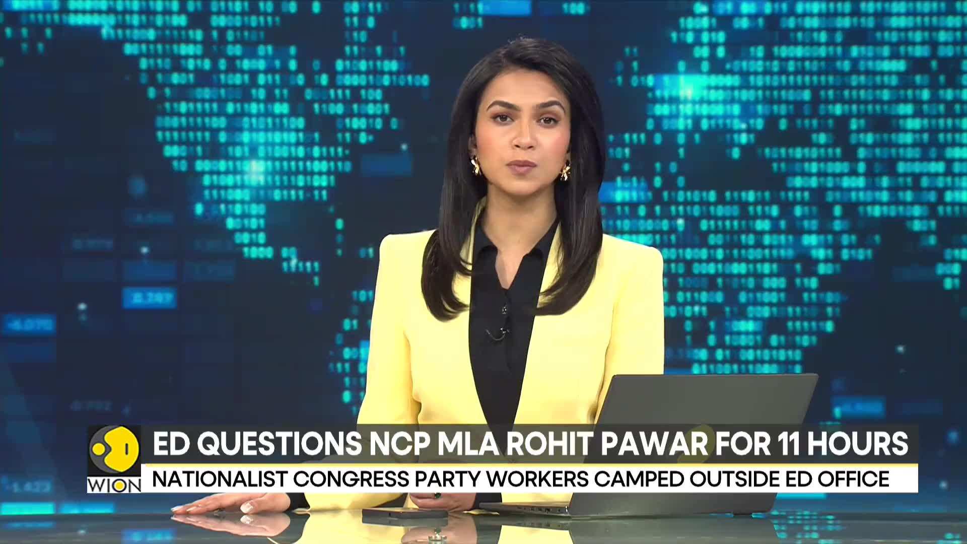 India: ED questions NCP MLA Rohit Pawar for 12 hrs in money laundering probe - India News News