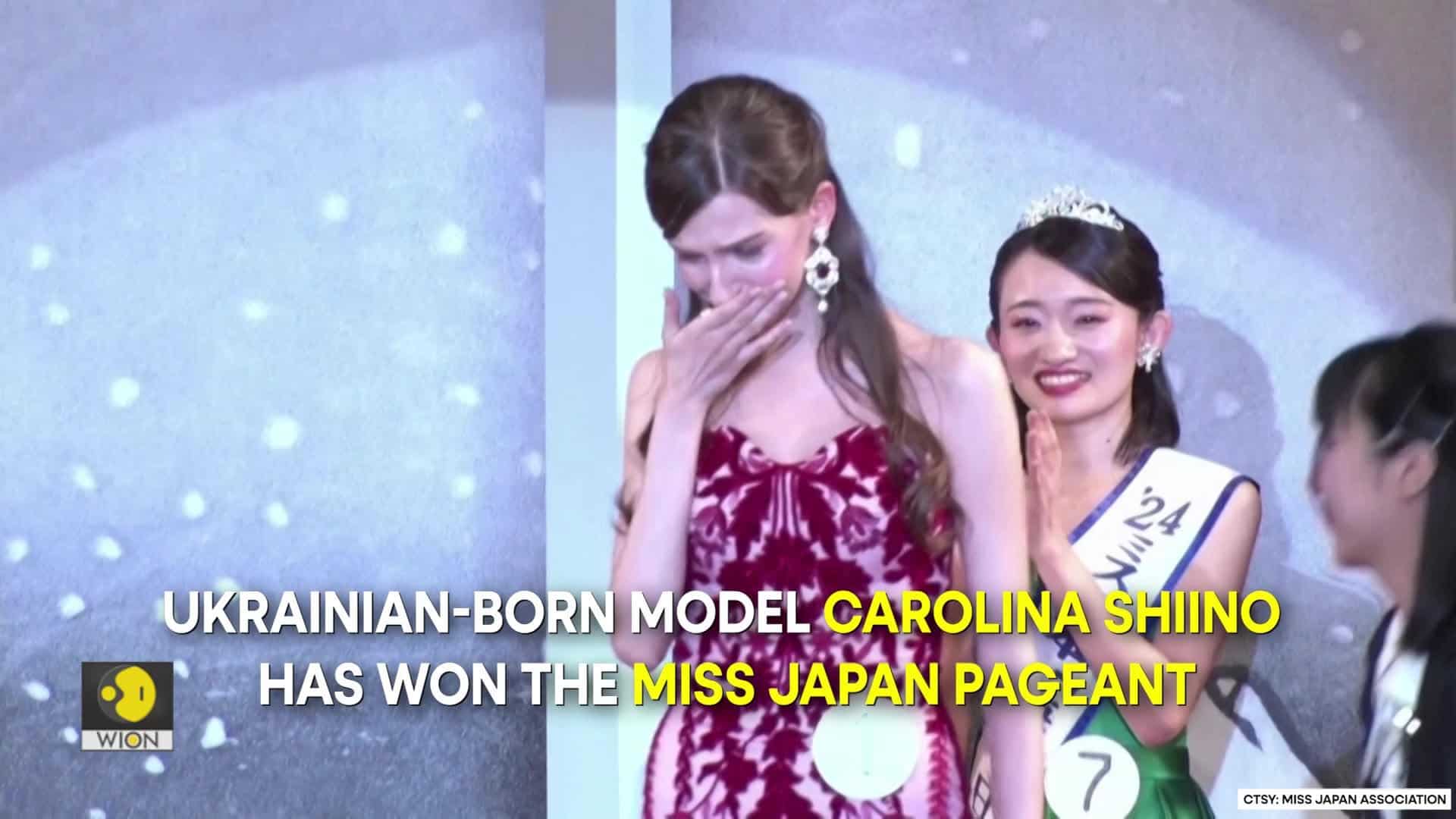 Ukraine-born model wins Miss Japan, social media backlash follows ...