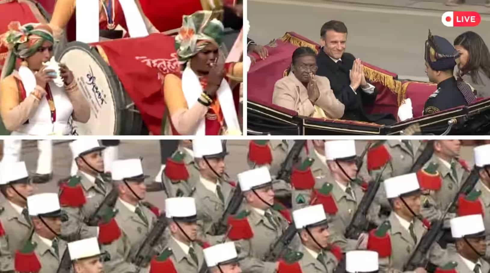 75th Republic Day 2024 LIVE updates: Speech Droupadi Murmu Guest ...