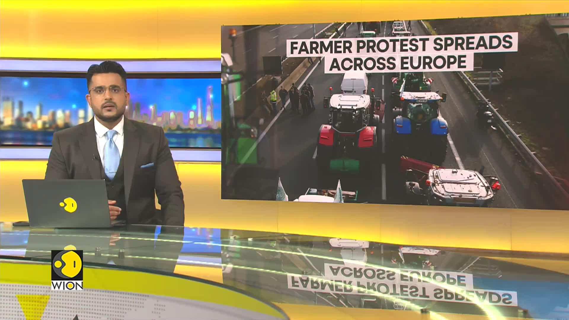 European farmers protests: Agrarian protests spread across Europe ...
