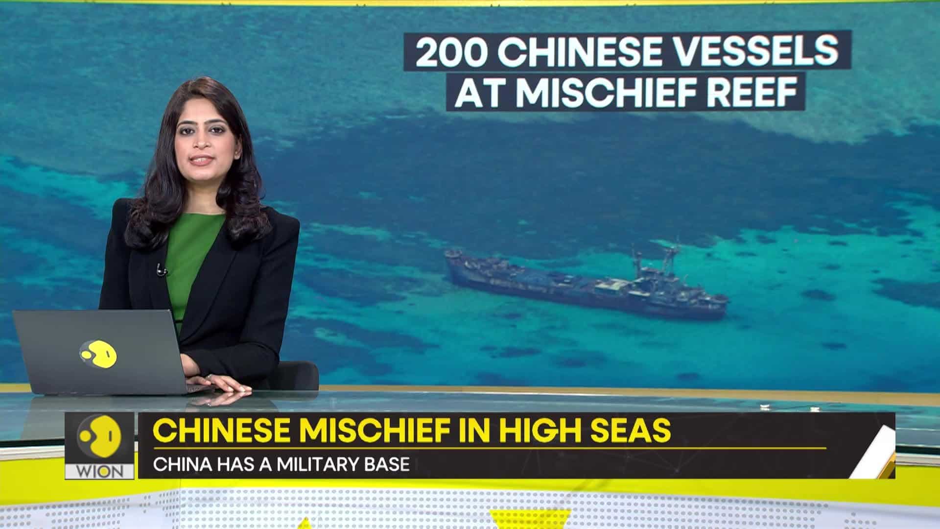Gravitas | What are 200 Chinese vessels doing near Mischief Reef ...