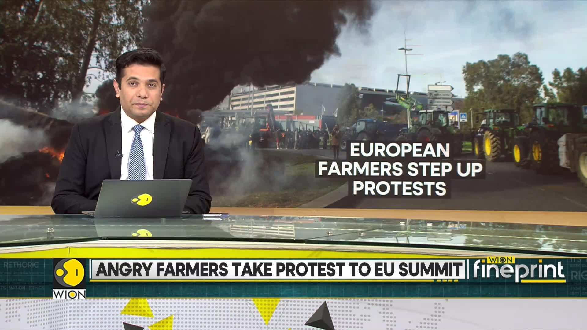 Europe farmers' protests: Protests against green laws and cheap imports ...