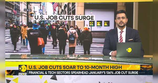 US job cuts surge | Amazon, Alphabet & Microsoft make waves in January layoffs - World Business ...