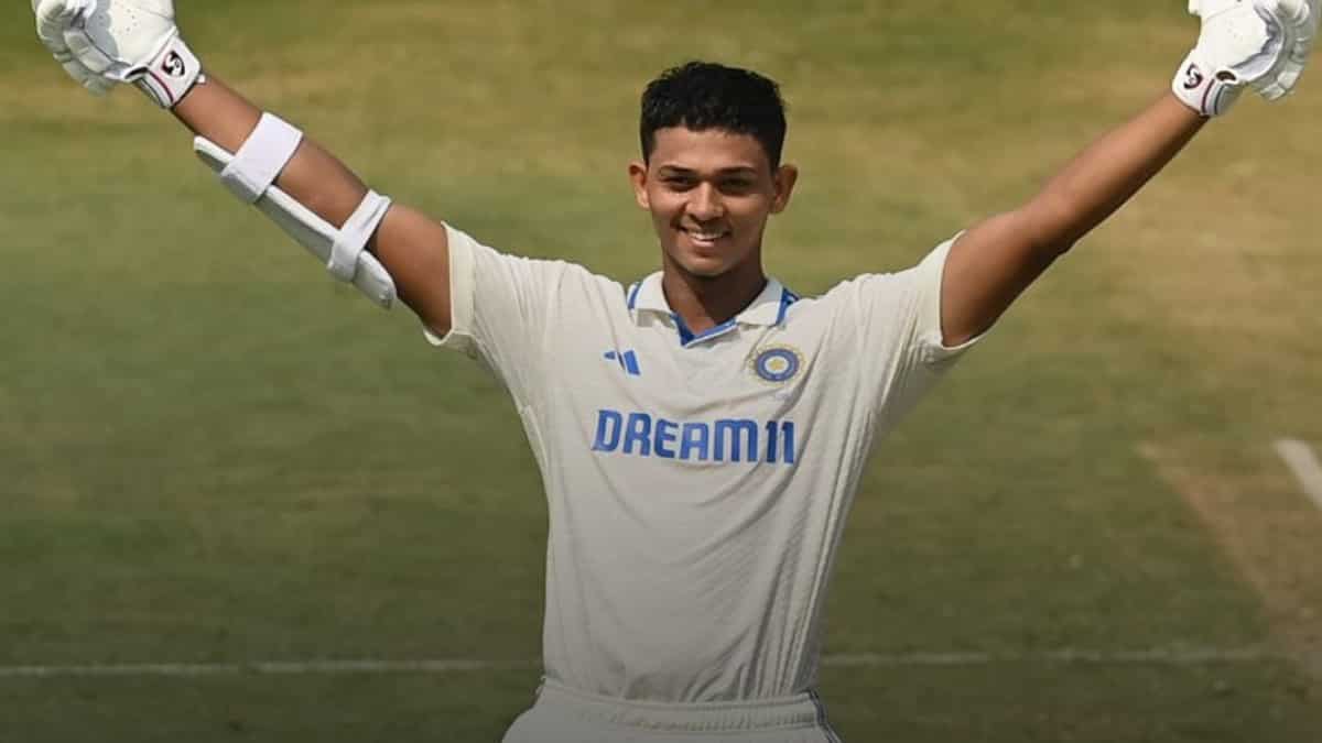 IND vs ENG: Yashasvi Jaiswal hits maiden Test double-ton, becomes 7th ...