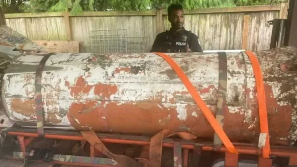 US: Rusted rocket designed to carry nuclear missile found in man's ...
