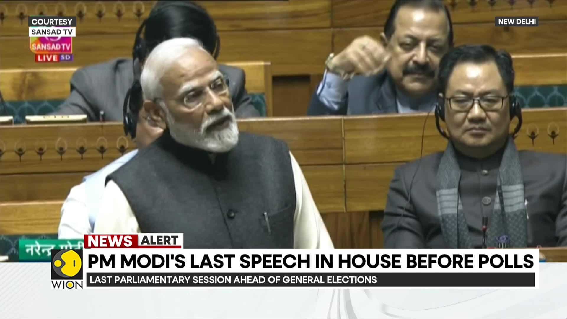 PM Modi lists out work developement carried out by his government ...
