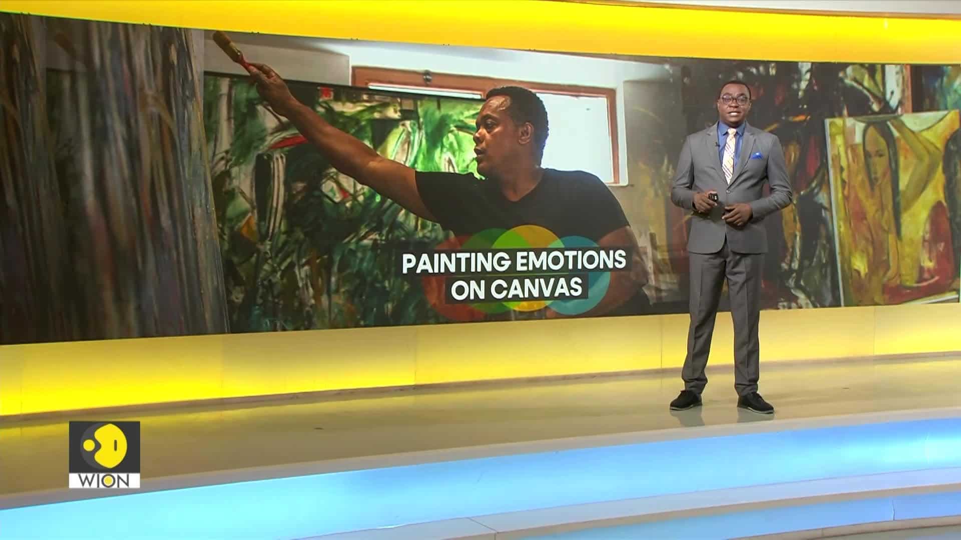 Ethiopian artist lays bare his emotions on canvas - World Of Africa News