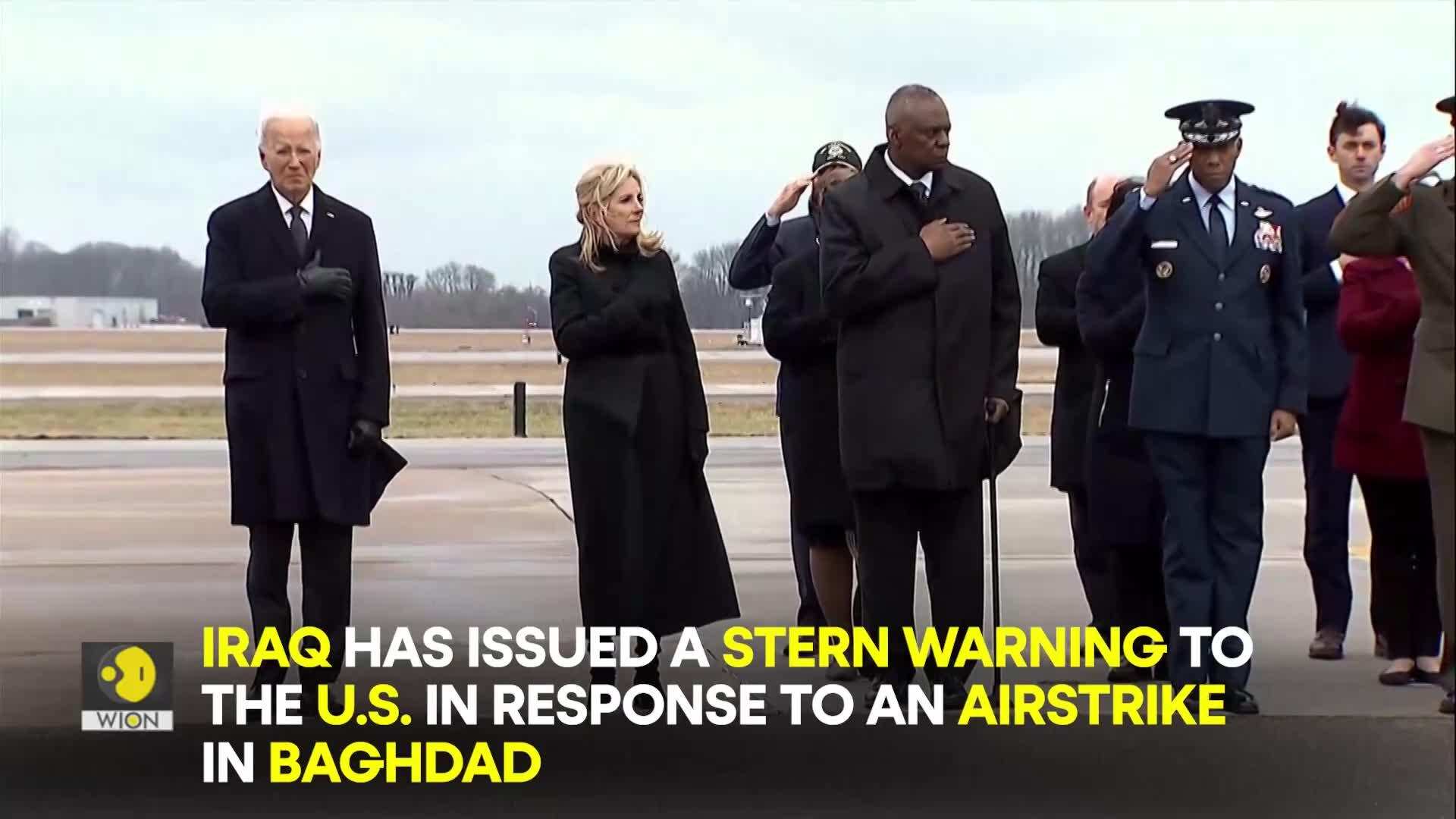 Iraq issues stern warning to the US in response to an airstrike in ...