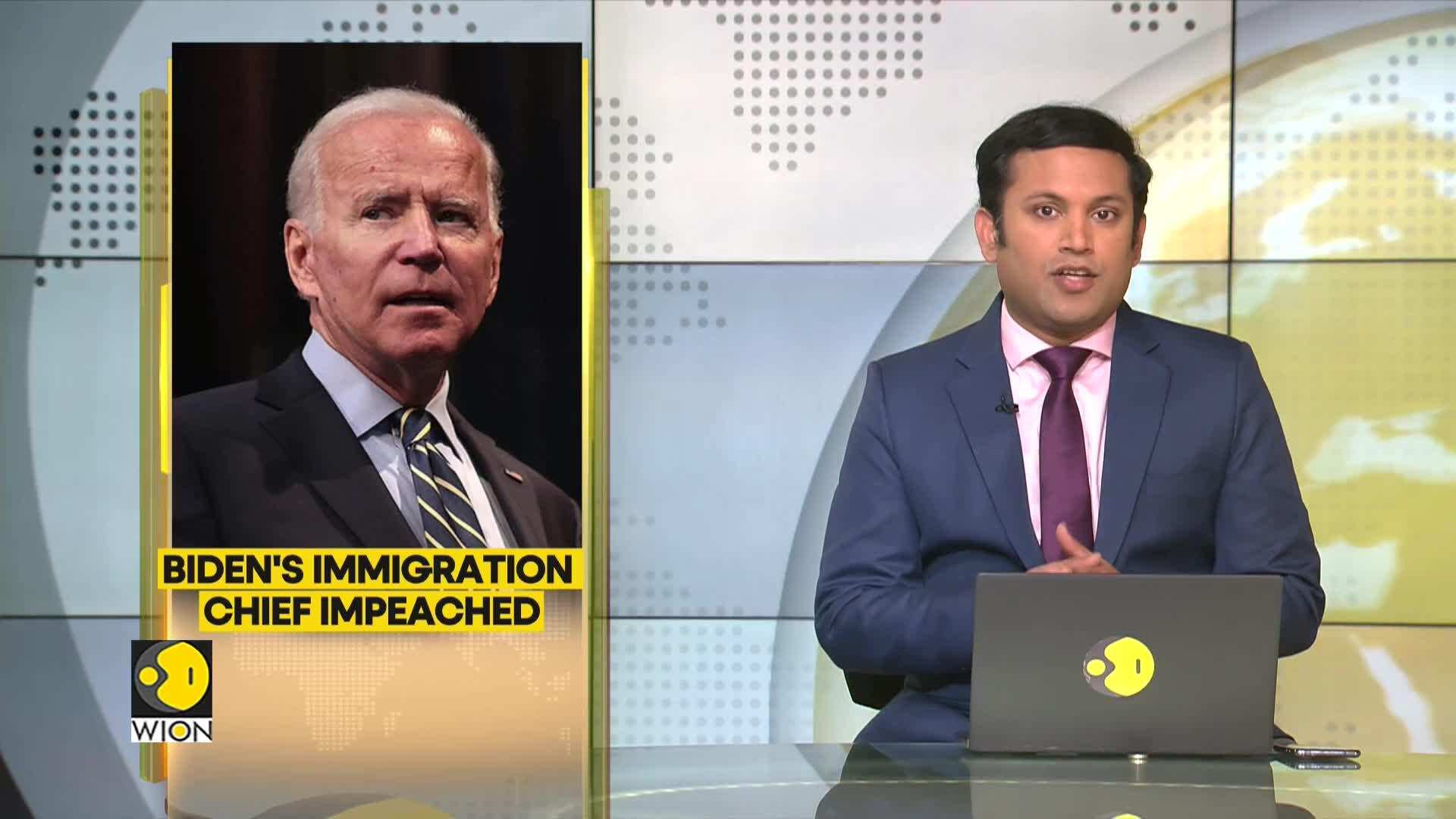 Us President Bidens Immigration Chief Alejandro Mayorkas Impeached