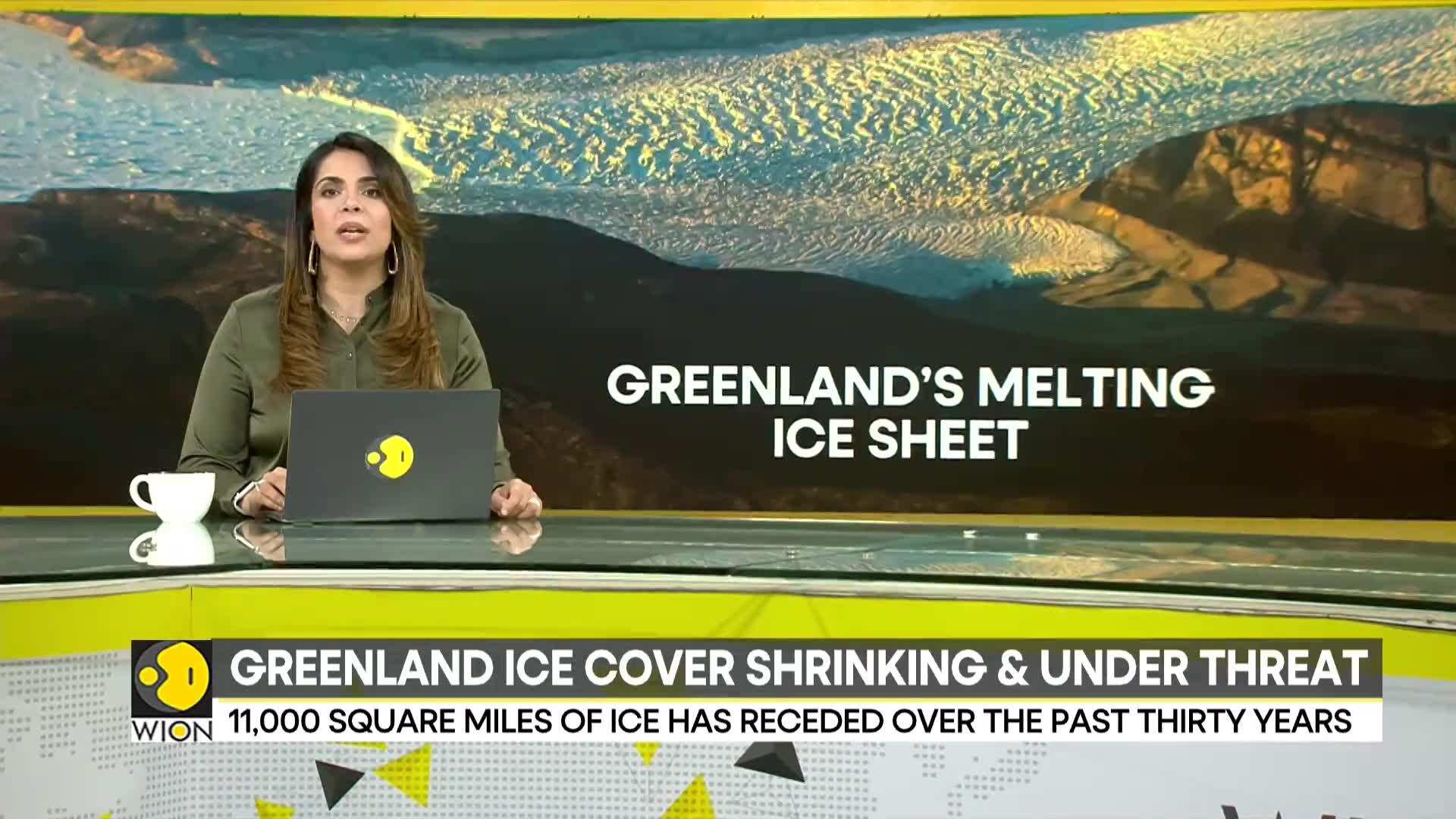Greenland ice cover shrinking & under threat of runaway greenhouse ...